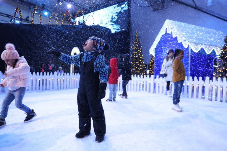 A Holiday Wonderland Filled With Real Snow Just Opened In Miami