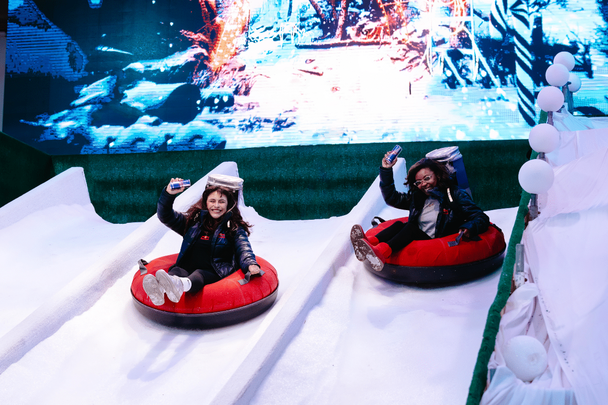 A Holiday Wonderland Filled With Real Snow Just Opened In Miami