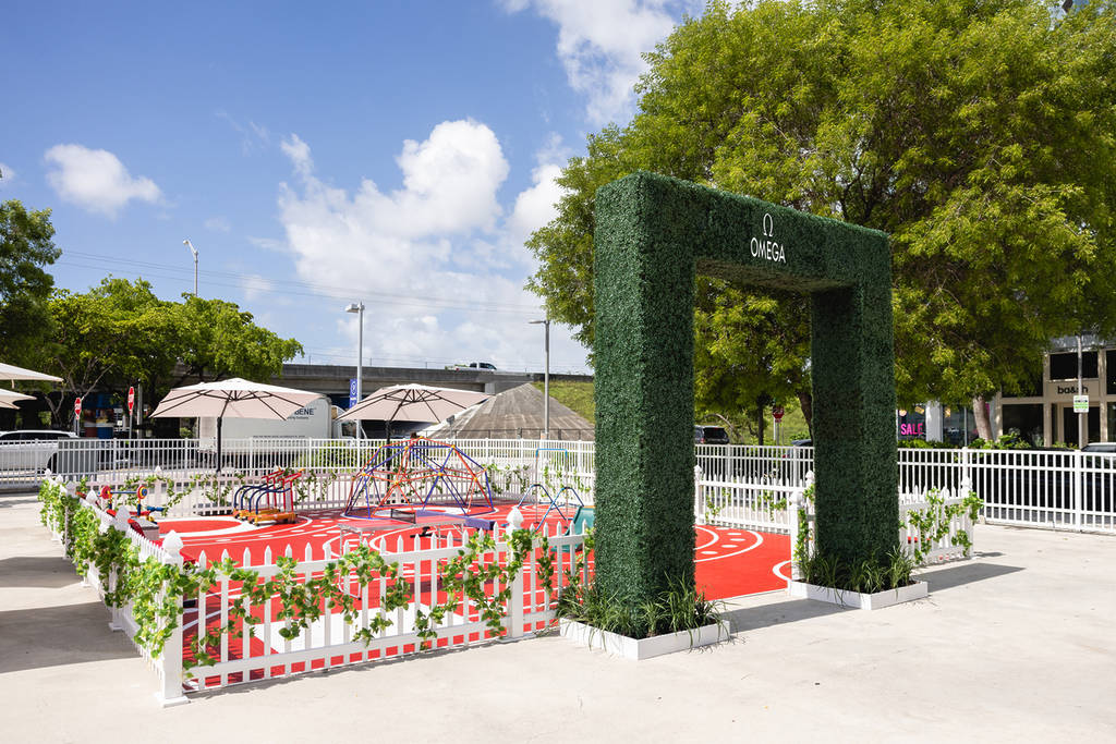 A Dynamic Playground Has Popped Up In Miami For The Olympics