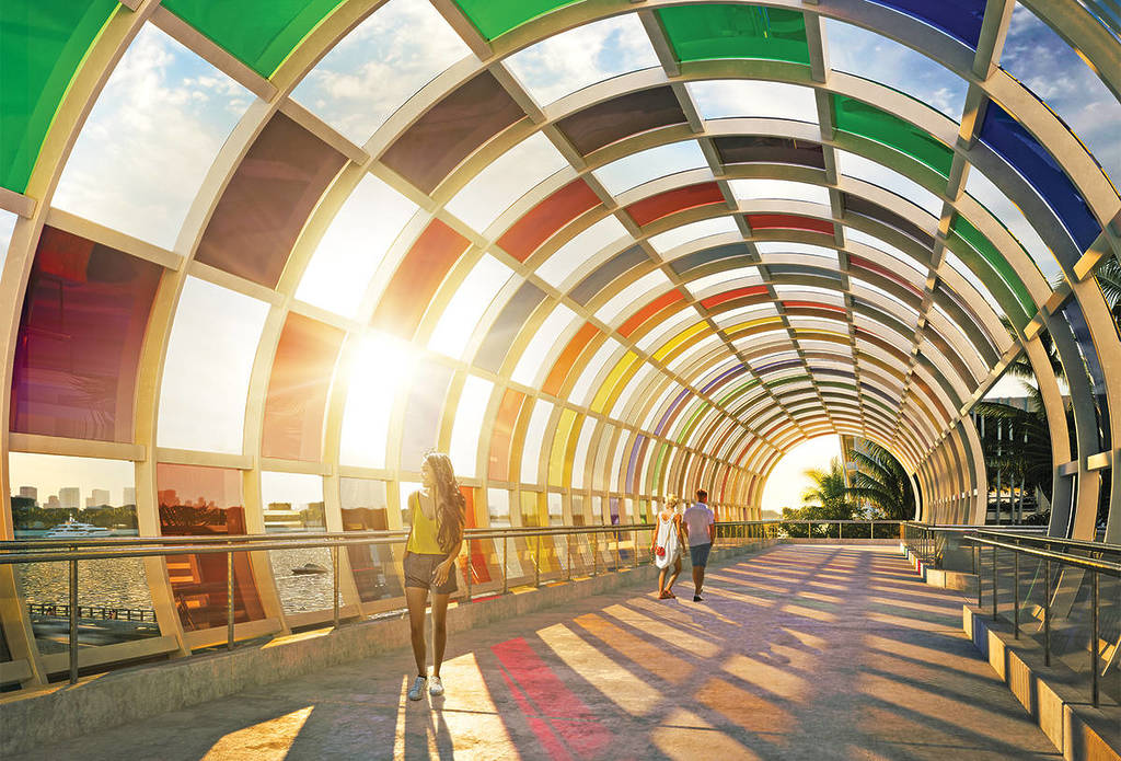 Construction Of Miami Beach's Kaleidoscopic Bridge Is Underway