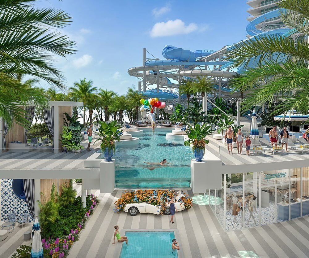 Fontainebleau Miami Beach Is Getting A Huge New Water Park—With One Of ...