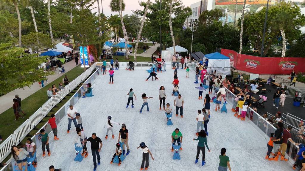 Homestead's Real Outdoor Ice Rink Is Officially Open