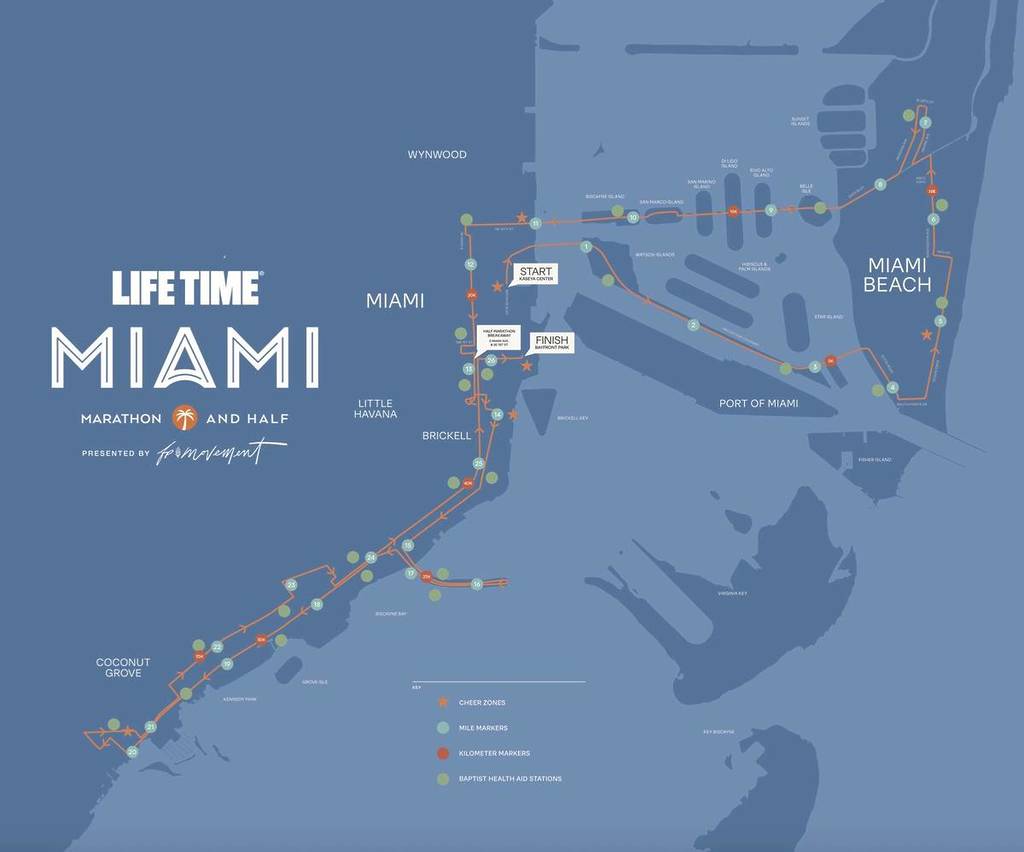 What You Need To Know About The 24th Life Time Miami Marathon