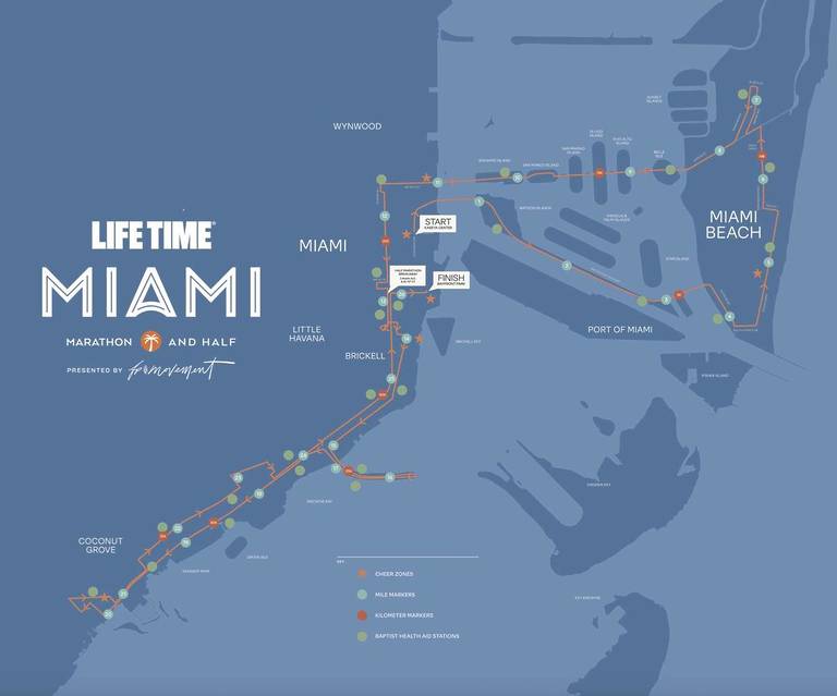 What You Need To Know About The 24th Life Time Miami Marathon