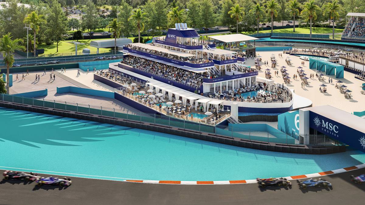 F1 Miami Fans Can Watch The Race On A 50-Foot 'Super Yacht' This Spring