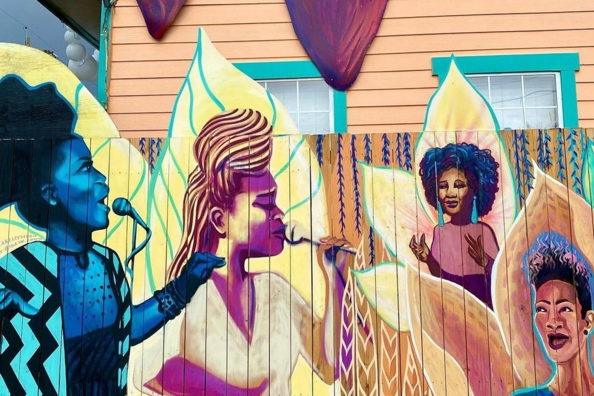 Stunning Mural Honors The Female Musicians Of New Orleans' Past And Present