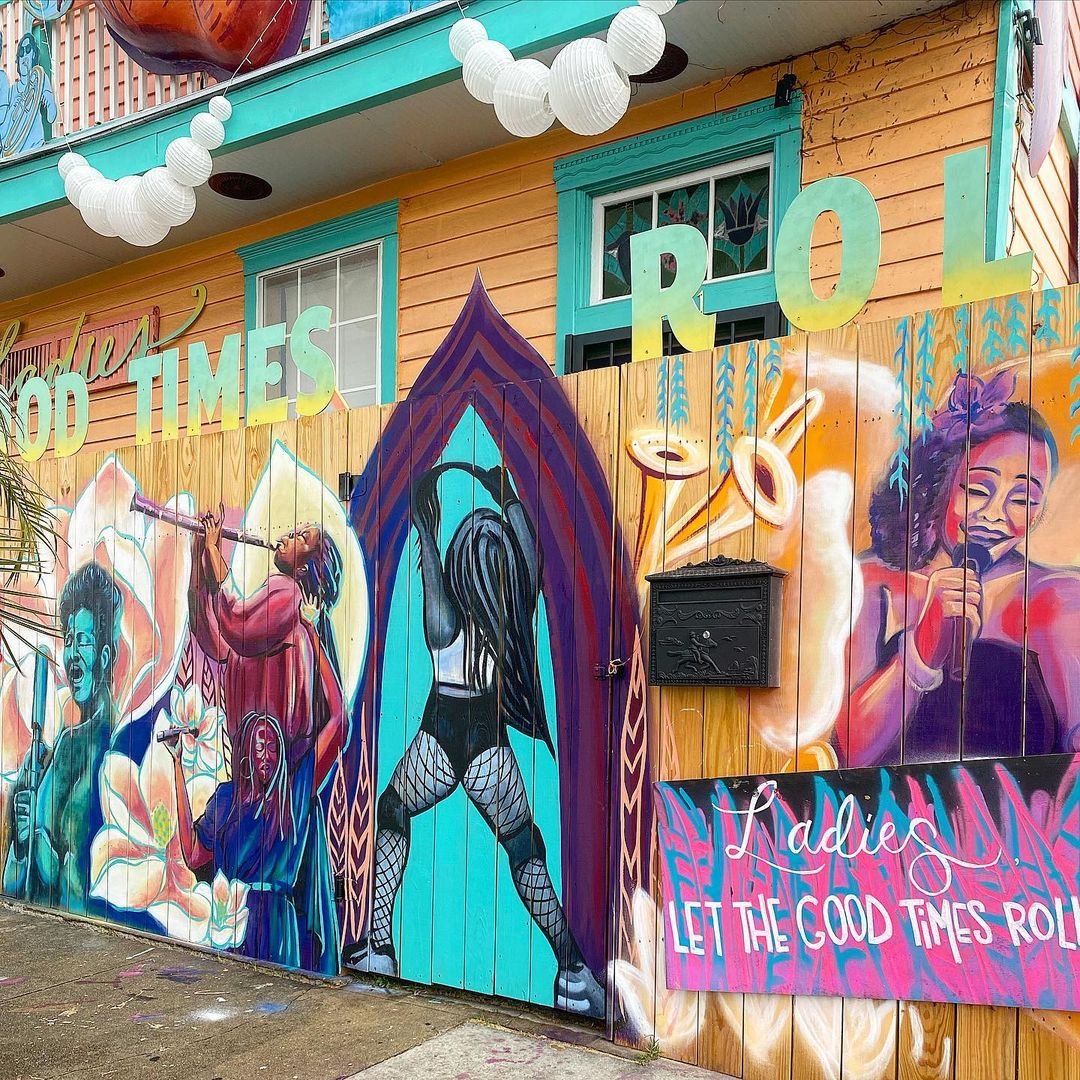 Stunning Mural Honors The Female Musicians Of New Orleans' Past And Present