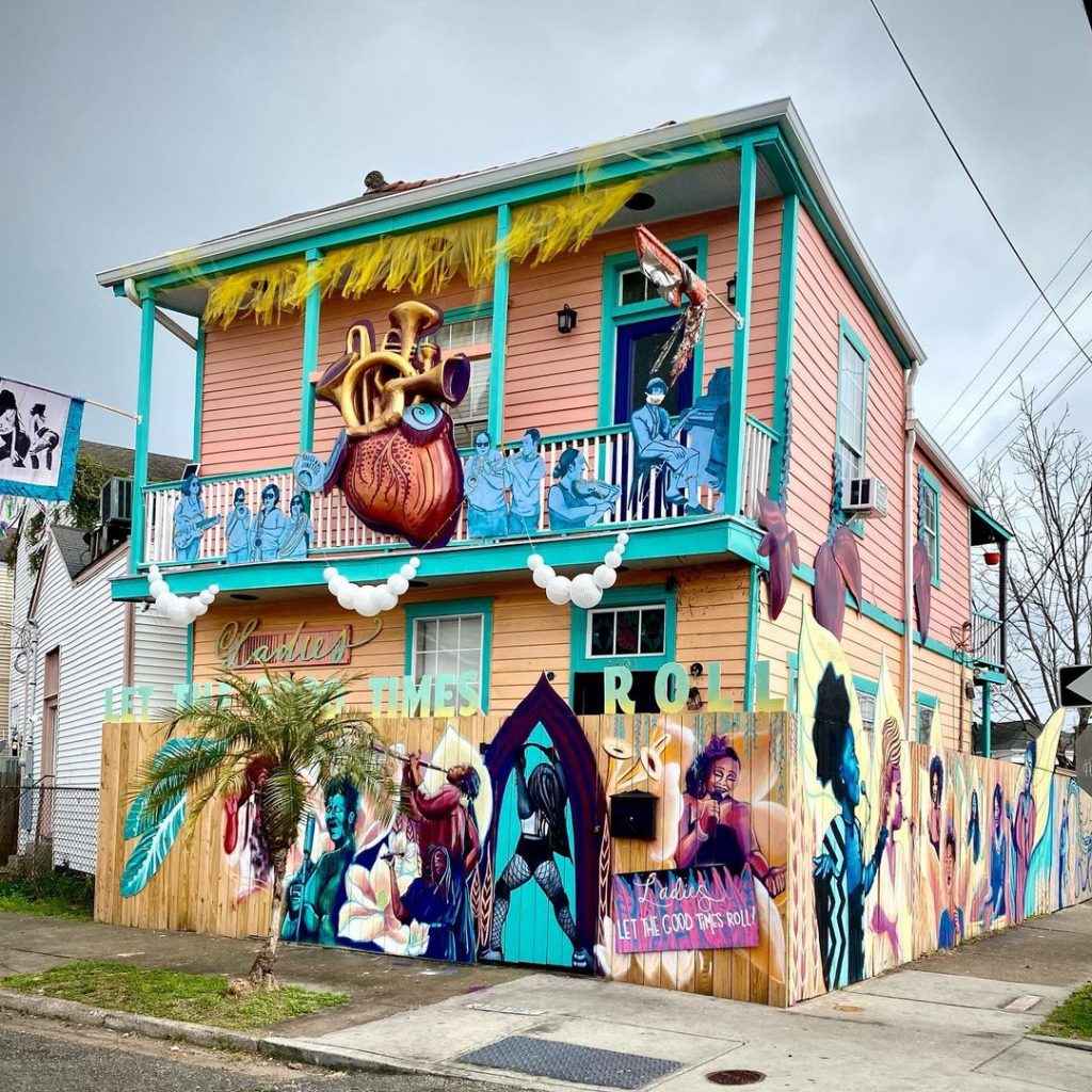 Stunning Mural Honors The Female Musicians Of New Orleans' Past And Present