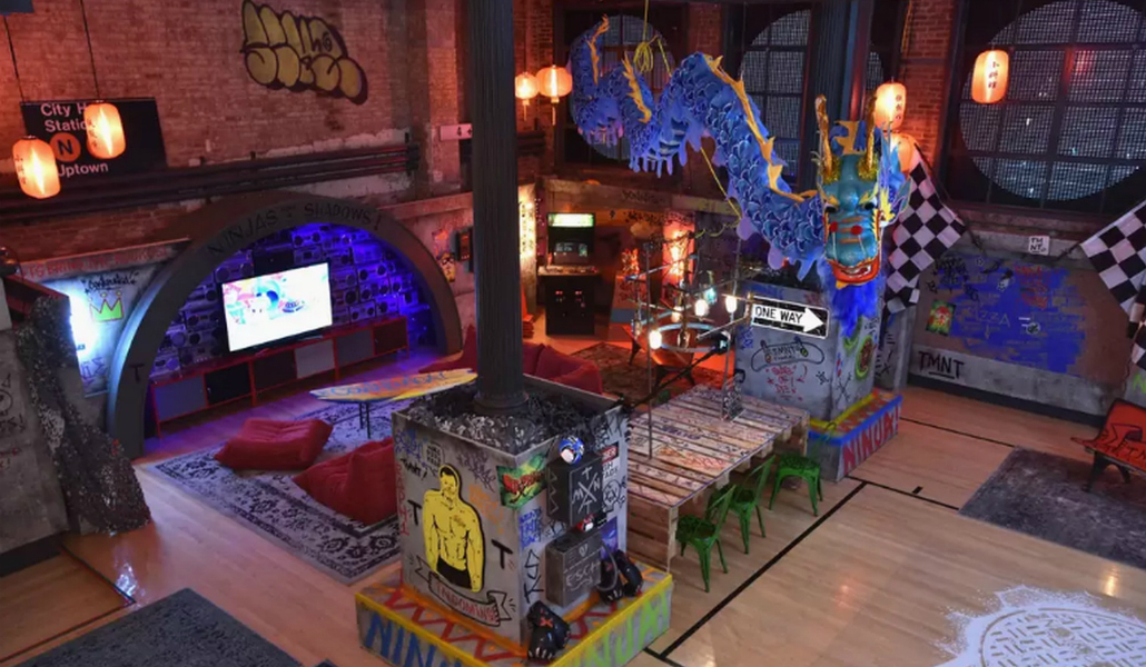 Stay in the Teenage Mutant Ninja Turtles' Secret Lair for $10/Night