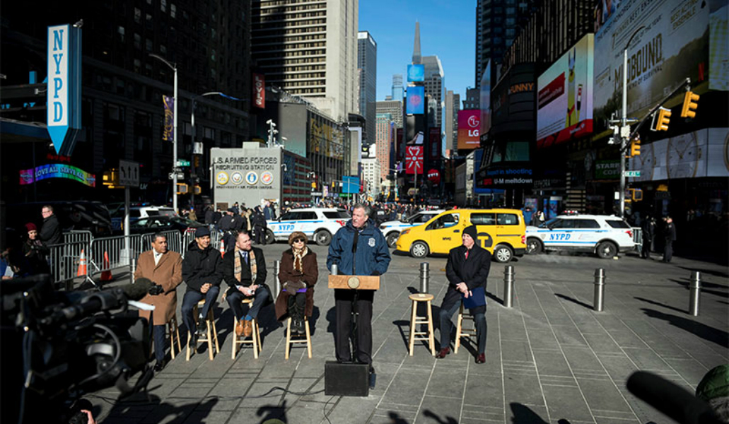NYC to Begin Installation of 1,500 Security Barriers for Pedestrian Safety