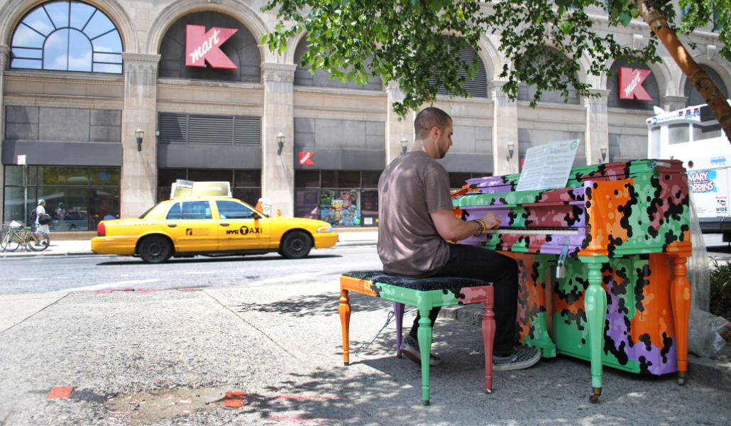 A City Wide Initiative Brings Pianos Outdoors For The Start Of Summer