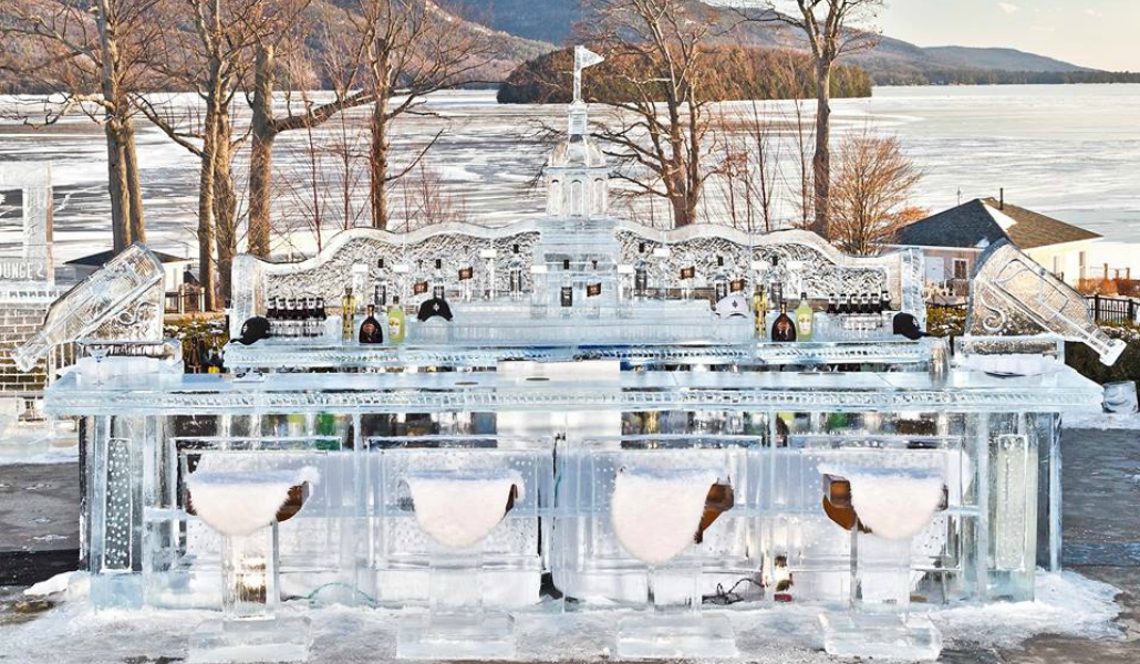 A Bar Made Out Of 18,000 Pounds Of Ice Is Opening In Upstate NY