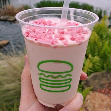 Limited Edition Cherry Blossom Shake is Finally at Shake Shack NYC