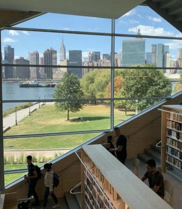 Hunters Point Library Opens With Gorgeous Views Of Manhattan Skyline
