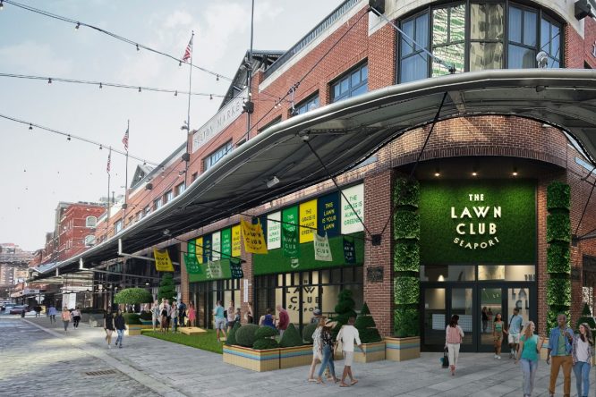You'll Be Able To Rent Your Own Mini Backyard At 'The Lawn Club' Coming ...