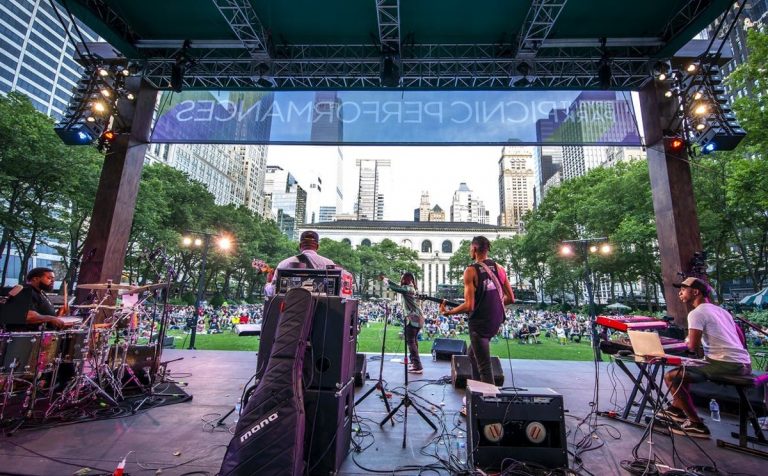 Bryant Park's Picnic Performances 2024 Summer Lineup