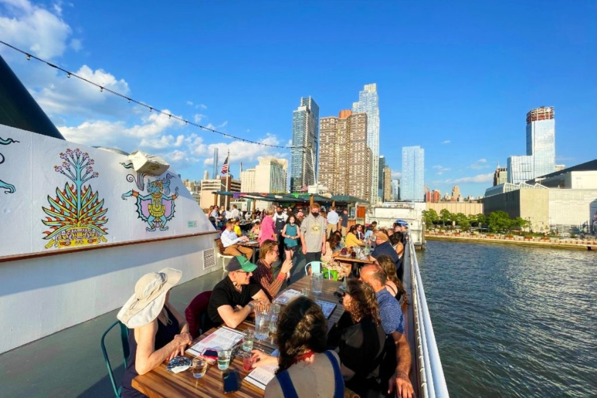 NYC's First & Only Floating Mexican Restaurant Has Set Sail