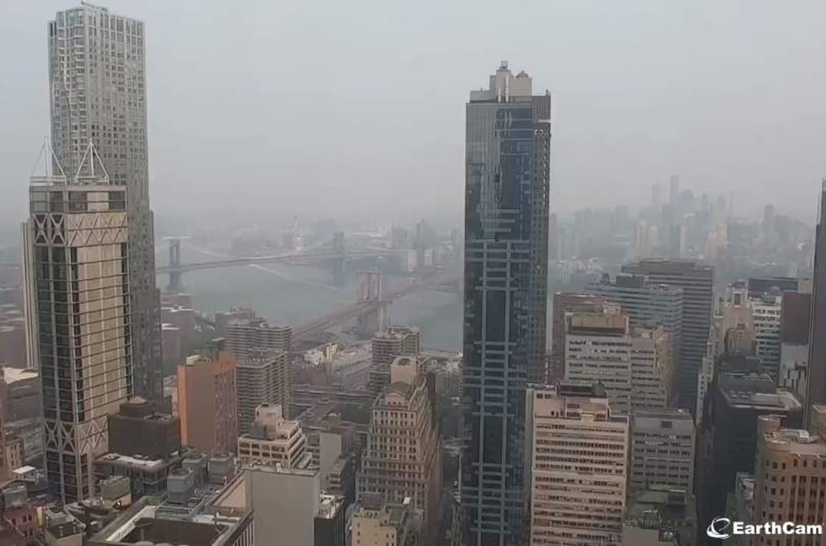 Smoke From Canadian Wildfires Expected To Return To NYC Again