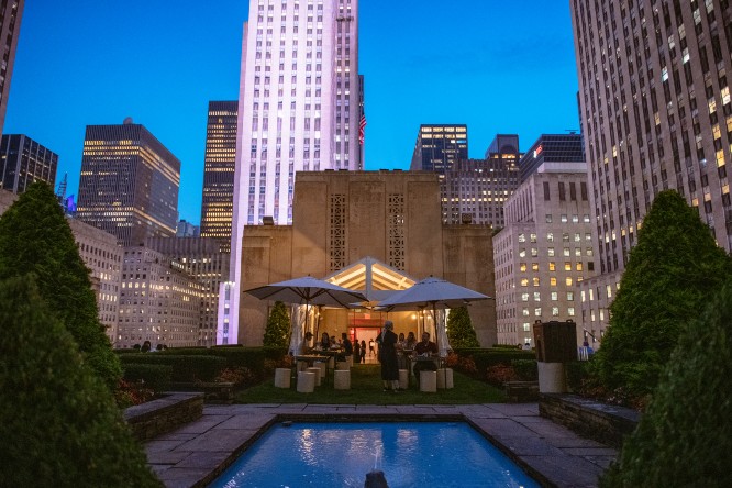 You Can Dine On Rockefeller Center's Glorious Rooftop Terrace For A ...