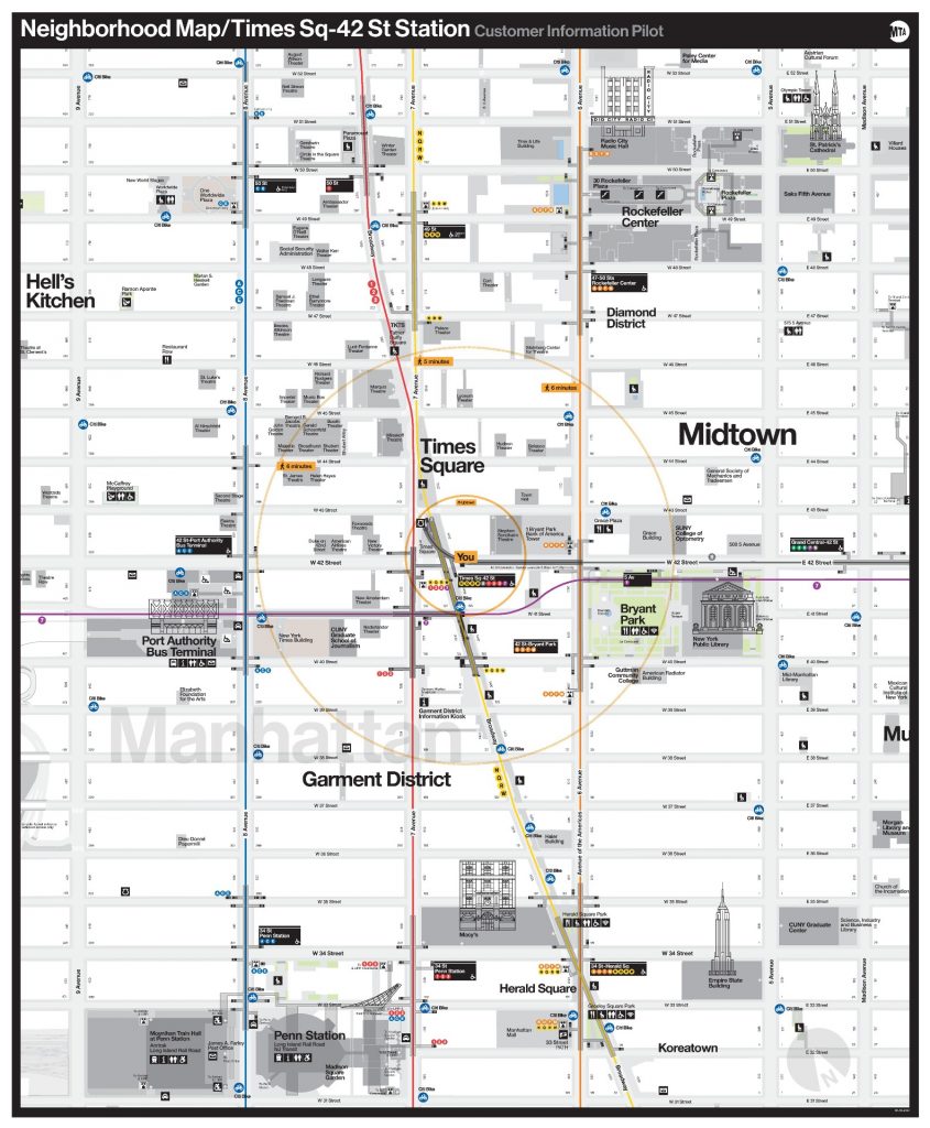 The MTA Is Experimenting With A Completely New Subway Map Design