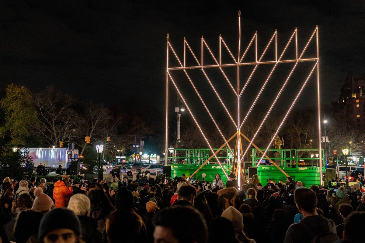 The World’s Largest Menorah, Standing 36 Feet Tall, Will Be Lit On ...