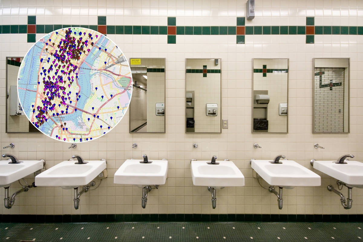 NYC Free Public Restrooms Map