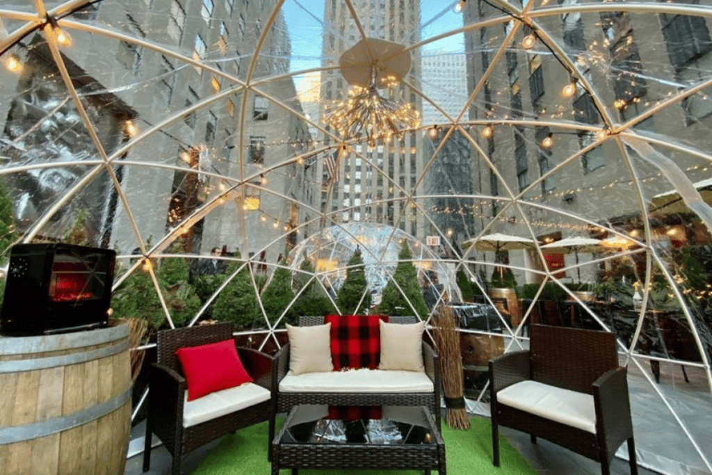 City Winery Has Reopened Their Cozy Winter Igloos