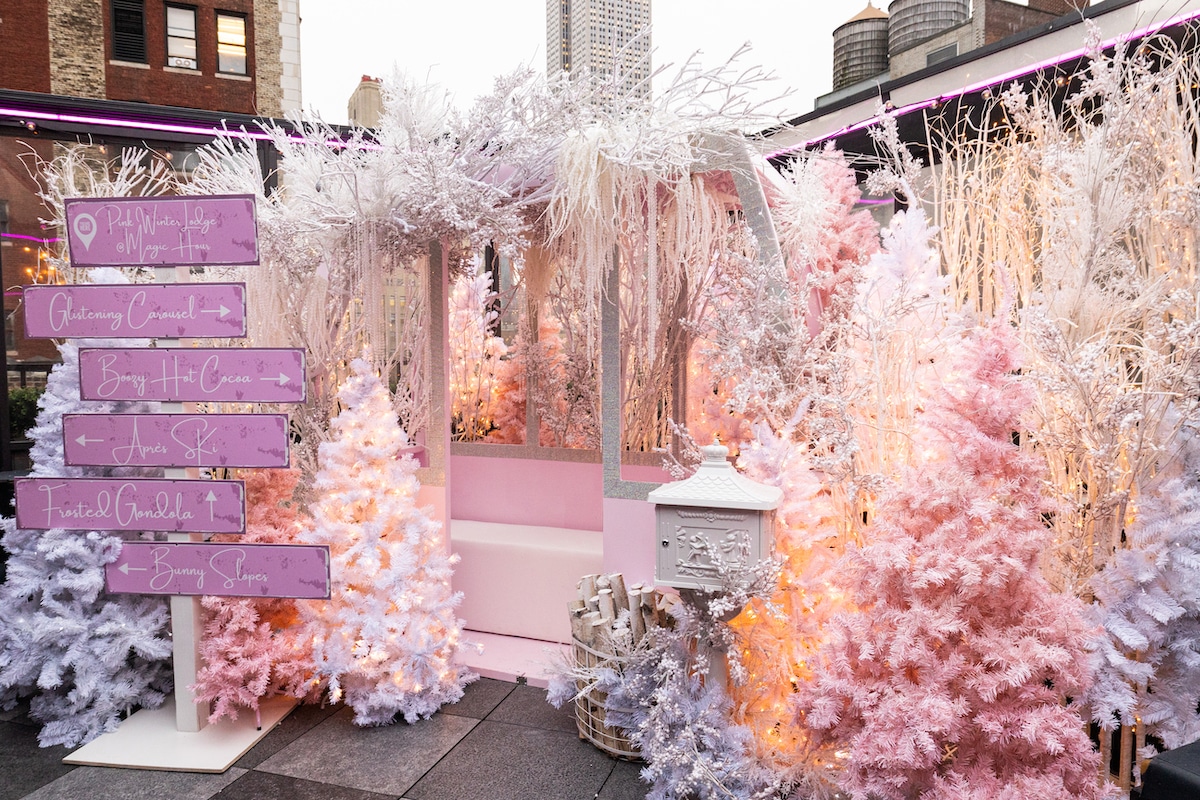 Magic Hour Rooftop Is A Pink Picturesque Paradise