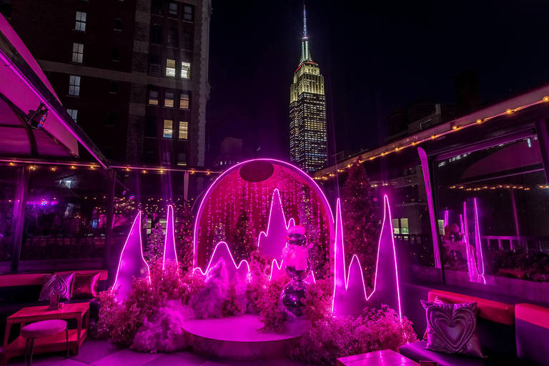 Magic Hour Rooftop Is A Pink Picturesque Paradise