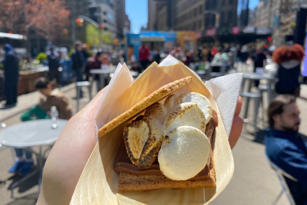 You Can Get Free S'mores In NYC For 4/20