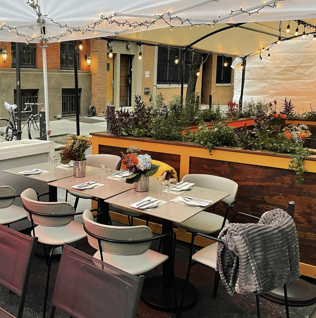 15 Outdoor Patio Dining Setups In NYC Perfect For The Warm Weather