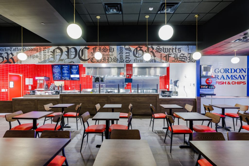 Gordon Ramsay Opens A Fish & Chips Joint In Times Square