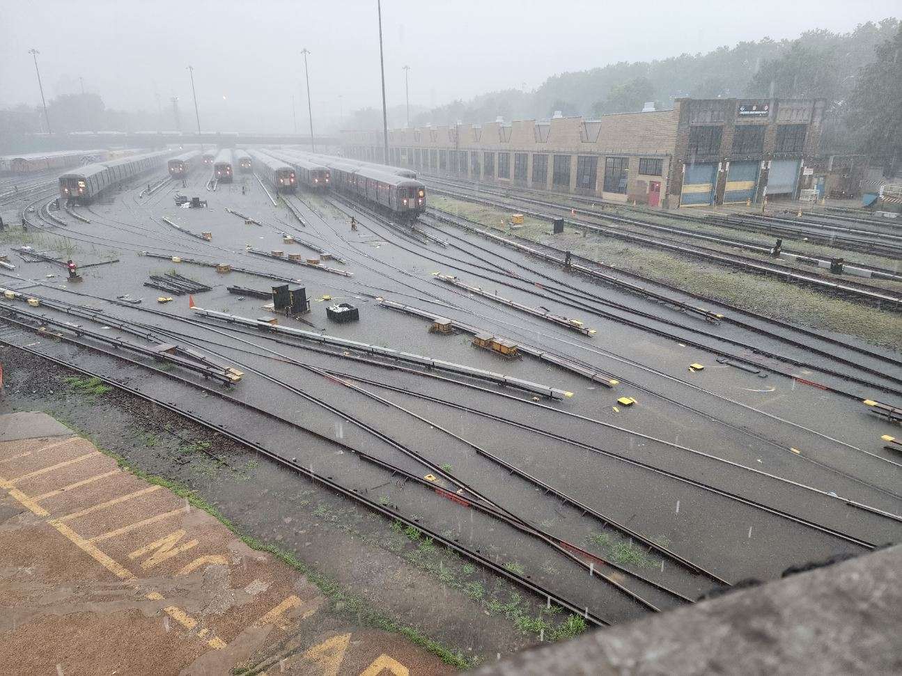 PHOTOS: Aftermath Of Yesterday's Crazy Storm Hitting NYC