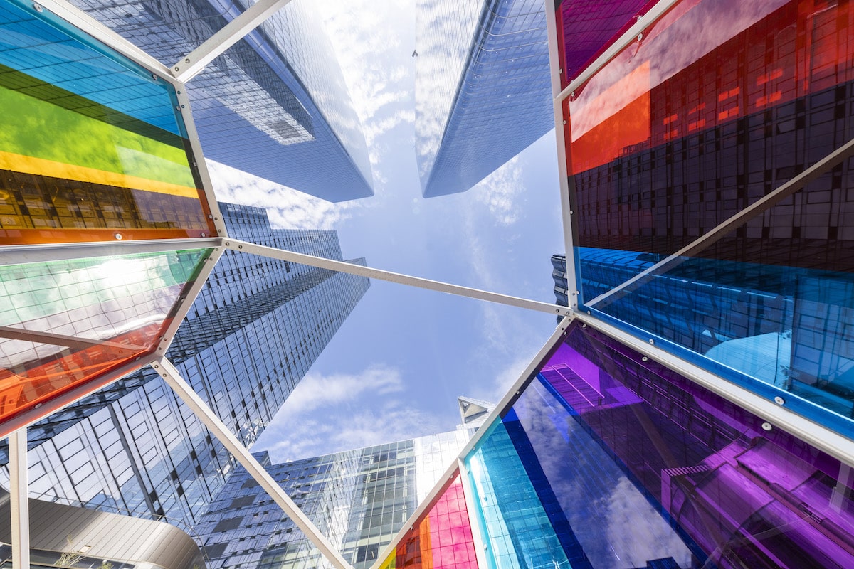 A Vibrant Rainbow Installation Is Adding A Bit Of Color To NYC