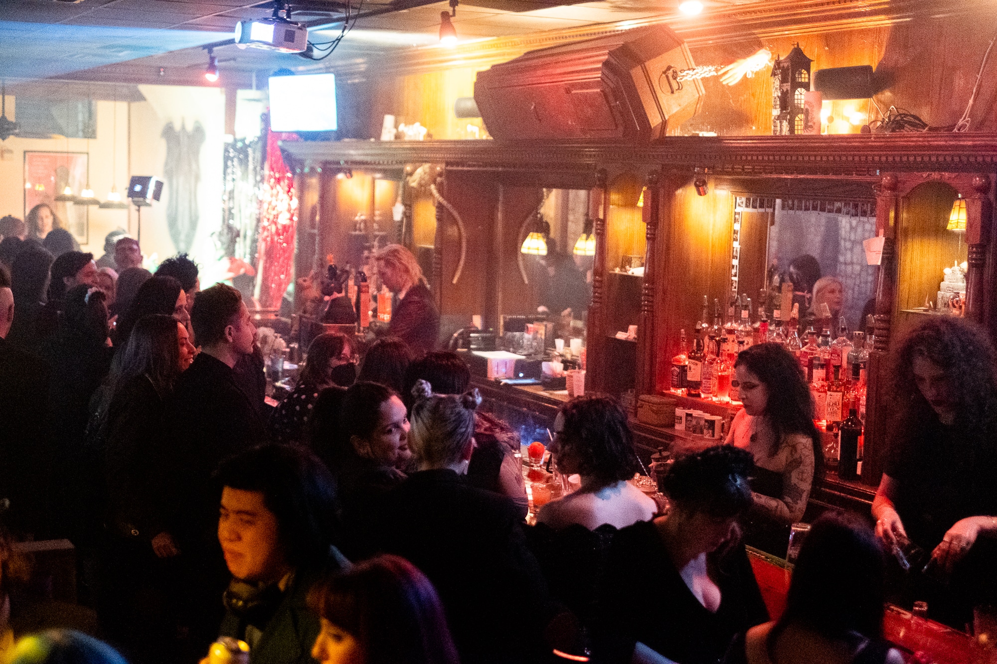 Flying Fox Tavern In Queens Serves Up Spooky Vibes Year-Round