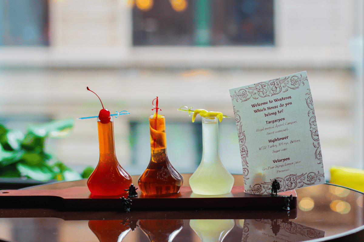 You Can Sip On A 'House Of The Dragon' Inspired Cocktail Flight
