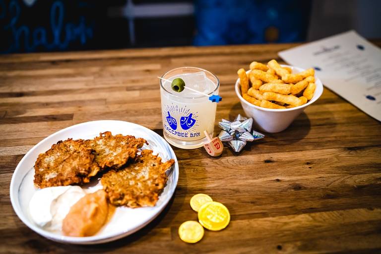 Maccabee Bar, NYC's Hanukkah-Themed Bar, Returns This Dec.