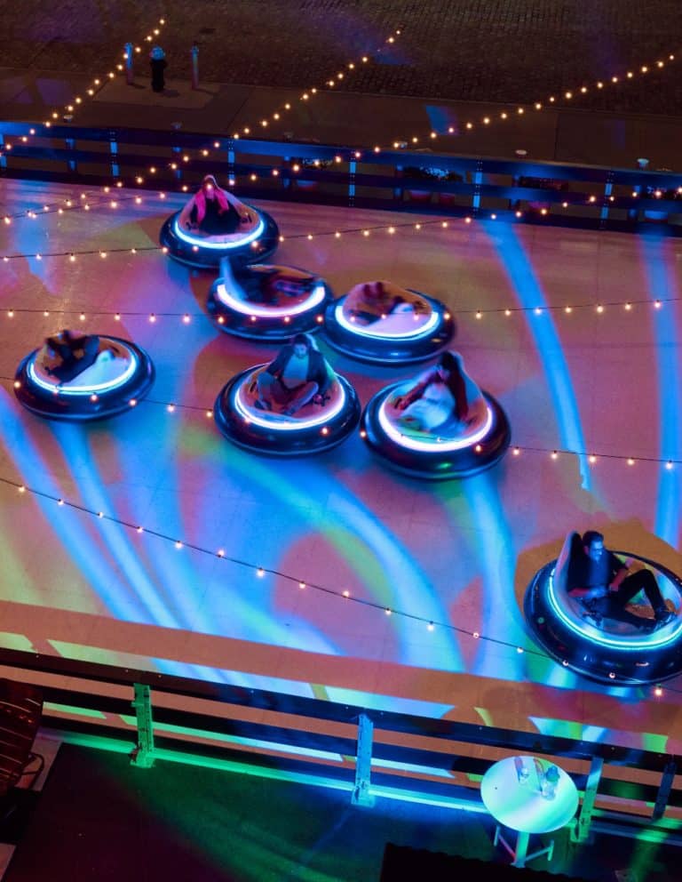 Bumper Cars Are Hitting The Plaza At The Standard, High Line