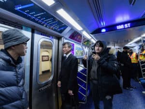 The First New R211 Subway Cars Rolled Onto The Tracks Today