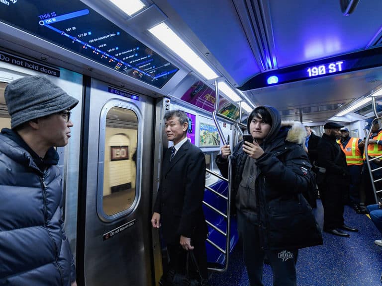 The First New R211 Subway Cars Rolled Onto The Tracks Today