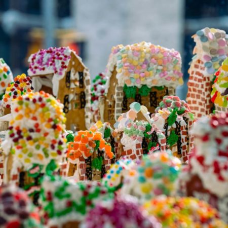 See The World's Largest Gingerbread Village In NYC