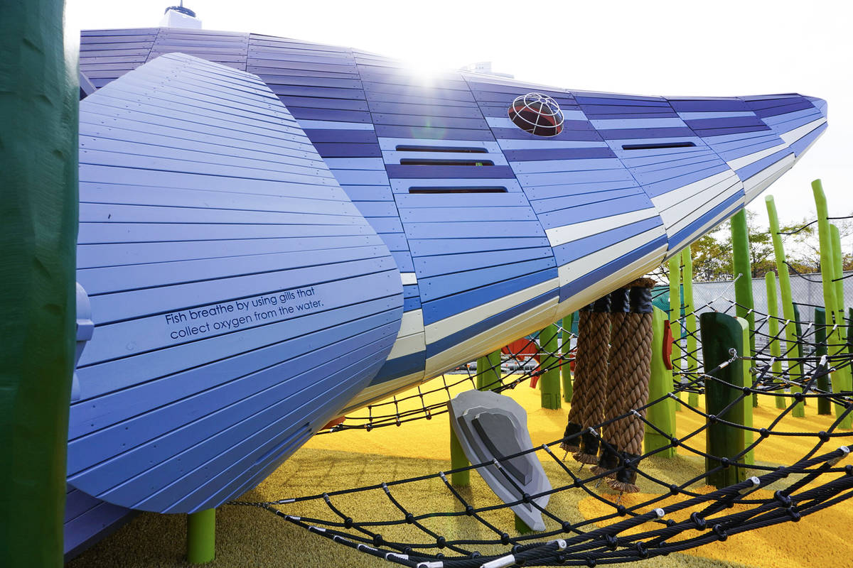 Climb Inside Endangered Species Replicas At Pier 26’s Playground