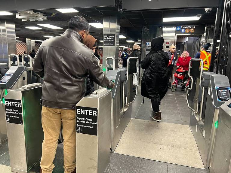 Wide-Aisle Turnstiles To Be Installed At 15 Subway Stations