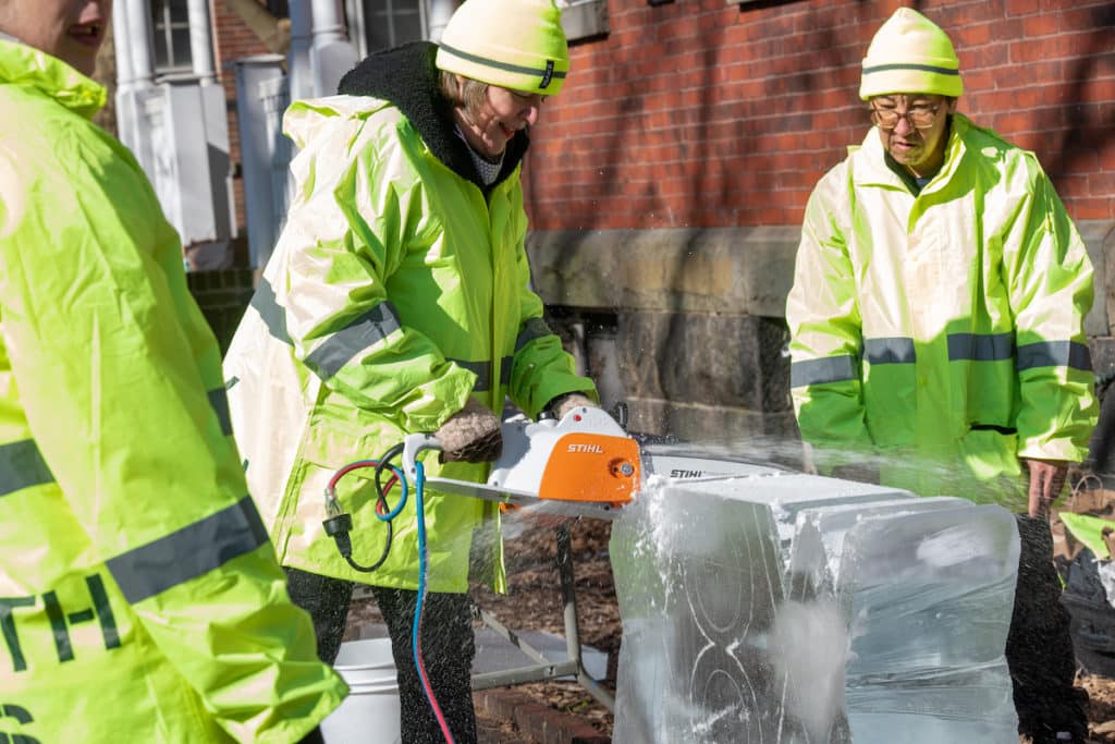The Governors Island Ice Sculpture Show Returns This February