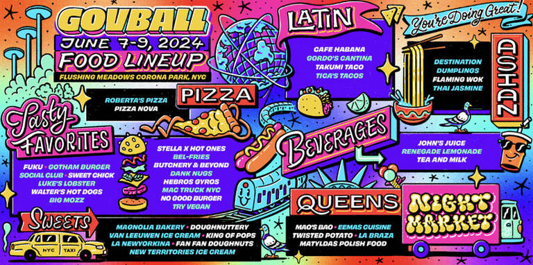 Governors Ball's Food Vendor Lineup Has Been Announced
