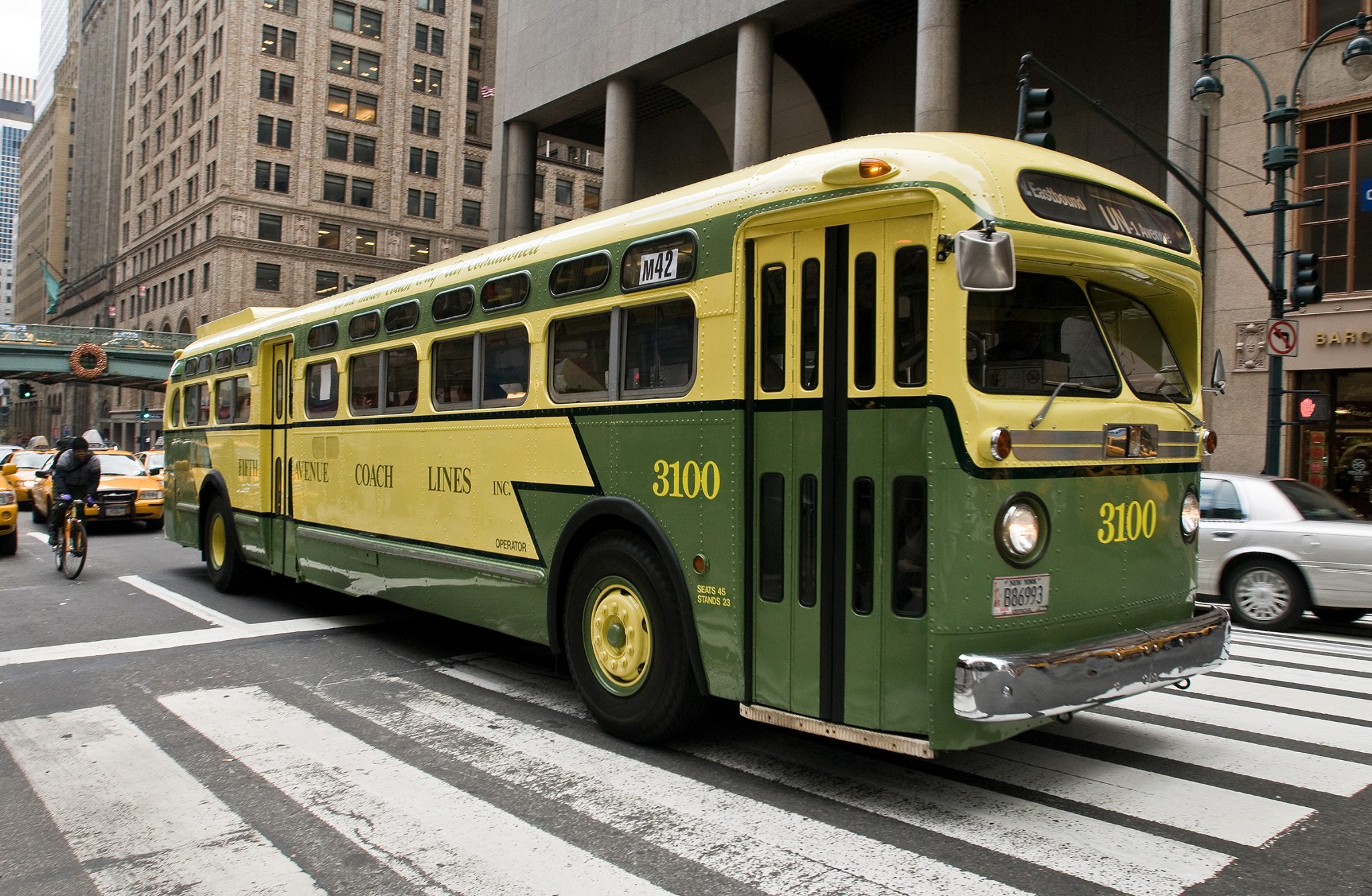 Travel Back In Time On Eight Vintage NYC Buses This Summer