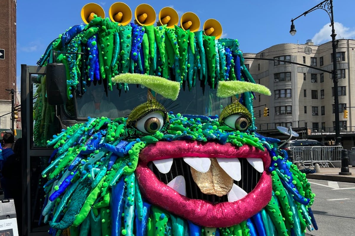 'The People's Bus' In NYC Is Now A Massive Mobile Puppet