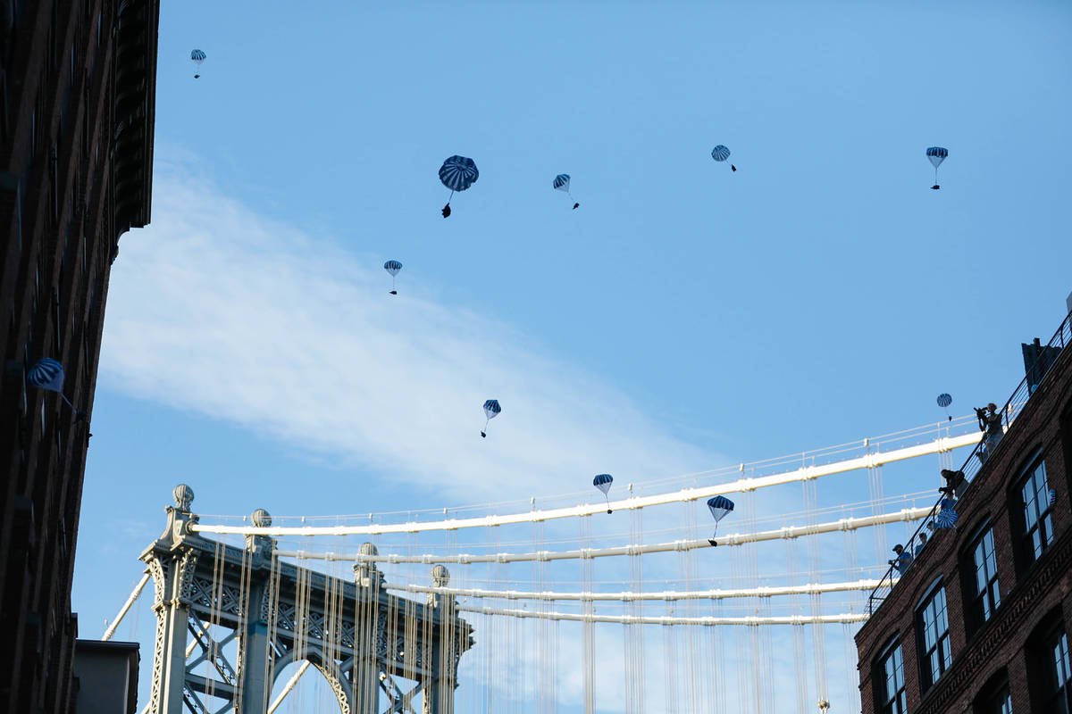 The Sixth Annual Dumbo Drop Will Rain Toy Elephants