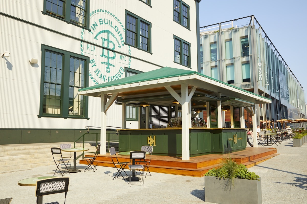 A Waterside Outdoor Bar Just Opened At Seaport