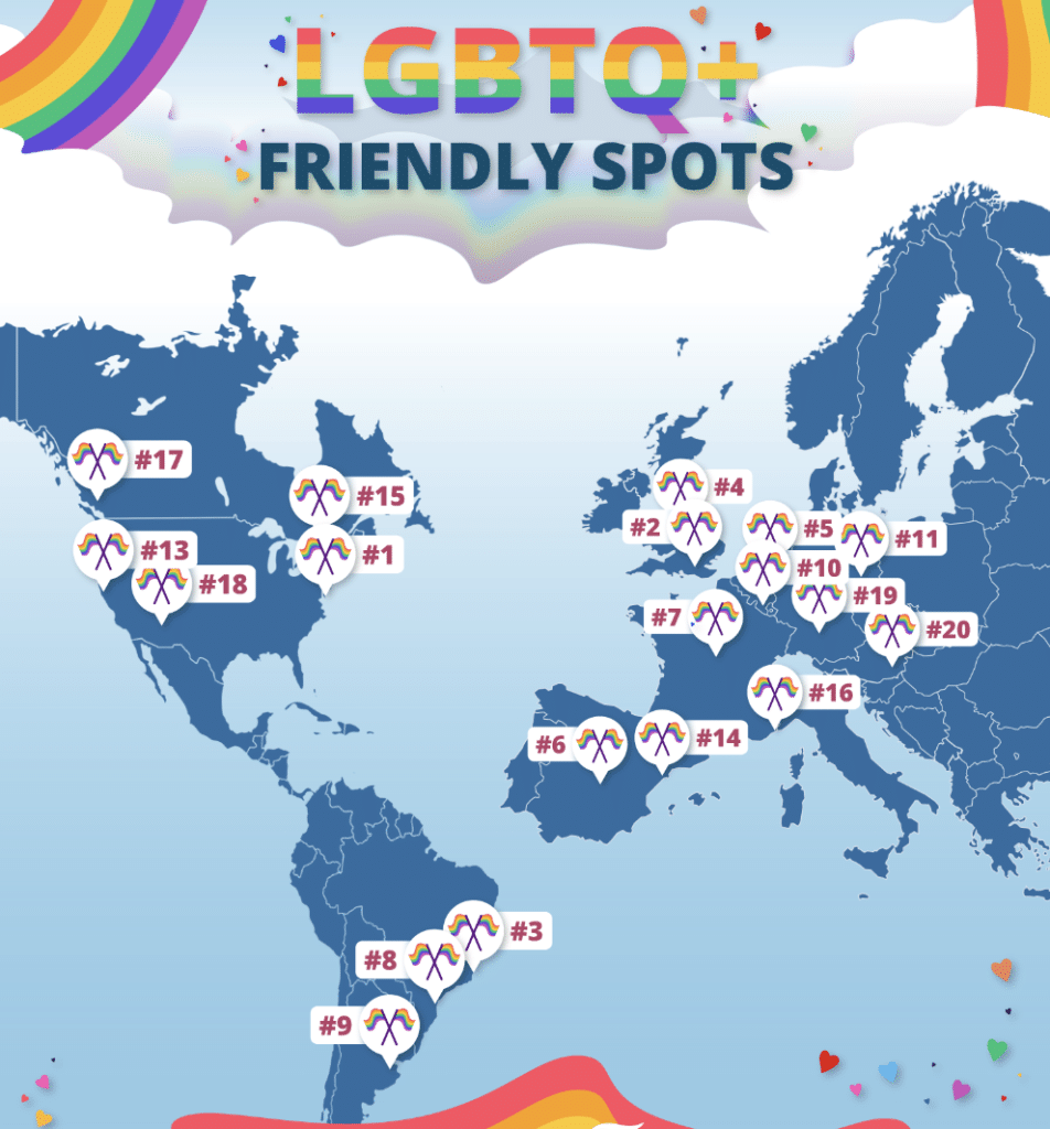 The Top LGBTQ+ Friendly Spot In The World Is NYC